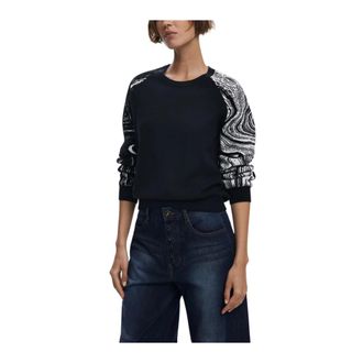 Desigual Schwarzer Strick f&uuml;r Herbst/Winter Saison - - Knitwear - Damen - Schwarzk - XS