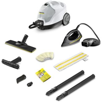 Karcher K&auml;rcher Home & Garden SC 4 EasyFix Iron Dampfreiniger 1.512-631.0 2000 W Wei&szlig;, Schwarz