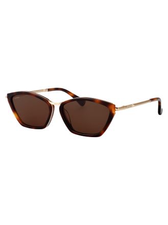 Max Mara Womens Sunglasses Mm0162 Havana Acetate