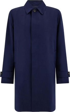 Ferragamo trench &agrave; boutonni&egrave;re - Bleu