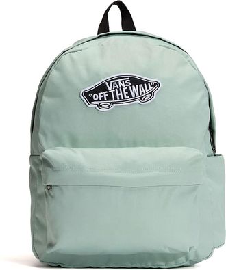 Vans Realm Classic Rucksack, Minzgr&uuml;n, Logo Off The Wall
