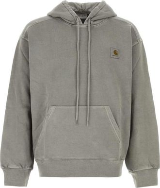 Carhartt Work in Progress Homme, Sweatshirts et sweats &agrave; capuche, Gris, Taille: XS Hooded Nelson Sweat