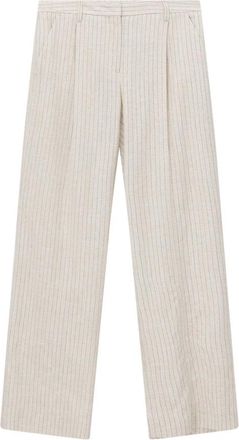 Lardini Femme, Pantalons, Beige, Taille: 36 FR Wide Pantalons