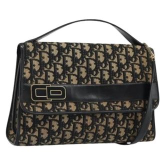 Dior Pre-owned Trotter Canvas Schultertasche - - Pre-owned - Damen - Beige - ONE SIZE