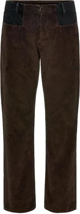 Maison Margiela Pantalons D&eacute;contract&eacute;s - Marron