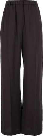 Tela Femme, Pantalons, Brun, Taille: 38 FR Wide Pantalons