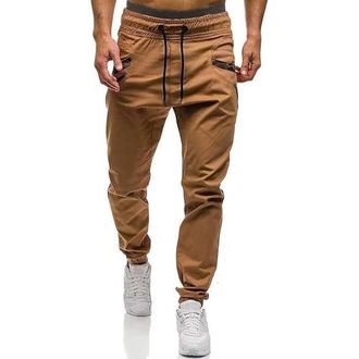 Generic Pantalon de jogging pour homme - Long et fin - Pantalon dext&eacute;rieur pour homme - L&eacute;ger et respirant - Couleur unie - Coupe ajust&eacute;e - Pantalon d&eacute;t&eacute; tend