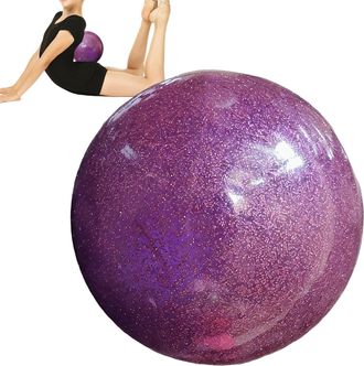 Generic Gymnastikball - Hochelastischer Ball F&uuml;r Rhythmische Gymnastik | Wettkampf&uuml;bungsb&auml;lle F&uuml;r Professionelle Ergonomie, Junge M&auml;dchen, Turner, Leistung Un