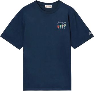 MC2 Saint Barth Homme, Tops, Bleu, Taille: L Portofino T-Shirt