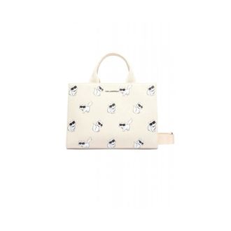 Karl Lagerfeld Femme, Sacs, Beige, Taille: ONE Size Tote Bag