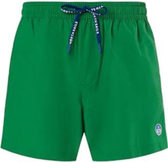 North Sails North Sails Maillot de bain en polyester 100% recyclé pour homme, Green Bee, L