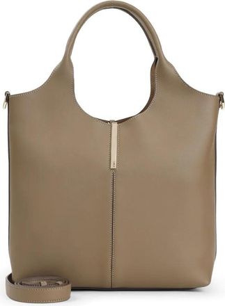 Tod's Tods Hobo Bags - Lentil Brown Leather Ebr Double Handles Little Bag - Gr. unisize - in Beige - für Damen