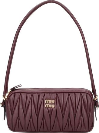 Miu Miu Logo Shoulder Bag