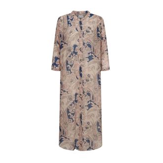 Sand Copenhagen Sand, Femme, Robes, Multicolore, Taille: 44 FR 3626 Shirt Dress