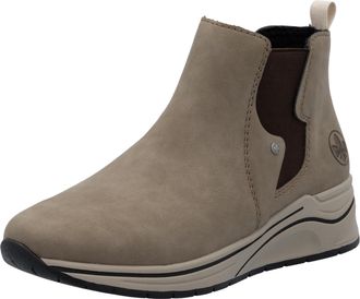 Rieker Damen N9561 Chelsea Boots, beige 64, 38 EU