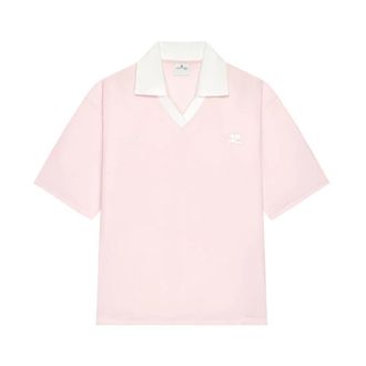Courr&egrave;ges Polohemd - - Tops - Herren - Rosa - S