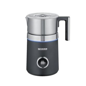 Severin SPUMA 700 Plus Induktions-Milchaufsch&auml;umer, 13 Programme, OLED-Display, LED-Lichtring mit Statusanzeige, einfache Reinigung, Barista-Ausgusszotte, Ede