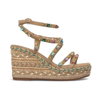 Alma En Pena Alma EN Pena, Femme, Chaussures, Beige, Taille: 37 EU Multi-Studded Esparto Sandal