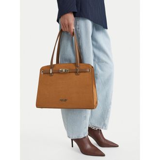 Nine West Handtasche Nine West CEO-MODERN GRACE-LDA9516 Hellbraun