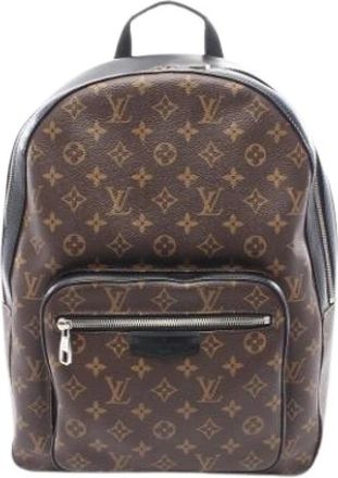 Louis Vuitton unisex, Pre-owned, Brun, Taille: ONE Size Sac &agrave; dos en toile Pre-owned