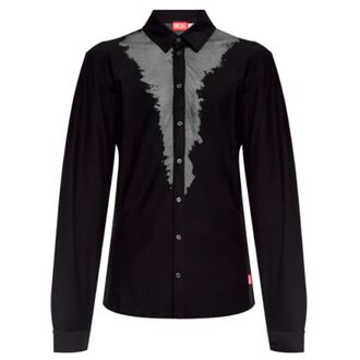 Diesel Homme, Chemises, Noir, Taille: XS Lunettes de soleil élégantes