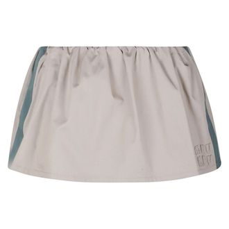 Miu Miu Short Skirt - - Skirts - Damen - Gr&uuml;n - S