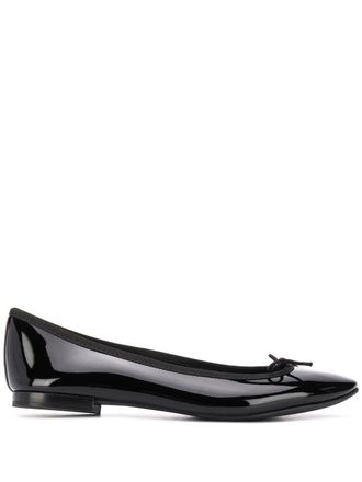 Repetto ballerines &agrave; d&eacute;tail de noeud - Noir