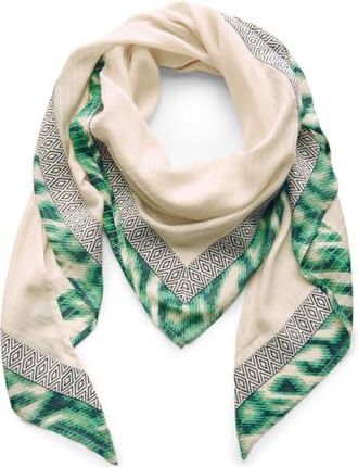 Street One A572772 Foulard Triangulaire avec Structure, Coton Beige, A Femmes