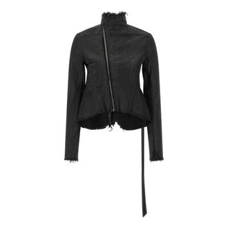 Rick Owens Naska Gary Denim Jacket - - Jackets - Damen - Schwarzk - S