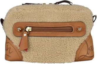Christian Louboutin Homme, Sacs, Beige, Taille: ONE Size Sac Banane
