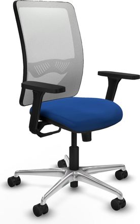 Piqueras y Crespo B&uuml;rostuhl Zulema mit 3D-Armlehnen, h&ouml;henverstellbare Lendenwirbelst&uuml;tze, ausgestattet mit 3 Positionen und Schneidschaum, mit Rollen von 65 mm, Nylon,