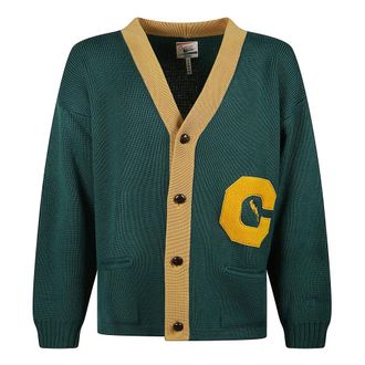 Champion V-Ausschnitt Strickjacke - - Knitwear - Herren - Gr&uuml;n - XL