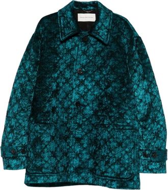 Dries Van Noten Homme, Vestes, Bleu, Taille: L Light Vestes