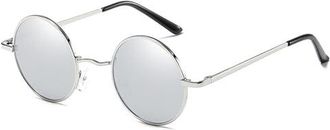 Generic Lunettes De Soleil Polaris&eacute;es Rondes Tendance For Hommes Et Femmes, Id&eacute;ales For La Conduite Et Les Trajets Domicile-travail(Gray)