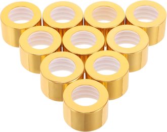 BESPORTBLE SHINEOFI 10 Wiederbef&uuml;llbare Duftst&auml;bchen Flaschenverschl&uuml;sse 28 Gewinde aus Langlebigem Material Ersatzkappen f&uuml;r &Auml;therische &Ouml;l Diffusorflaschen Einf