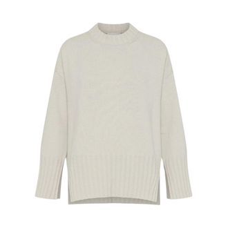 Marella Femme, Pulls, Beige, Taille: 40 FR Élégante robe chasuble