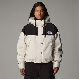 The North Face The North Face Veste Reign On Pour Femme White Dune-tnf Black Taille XL