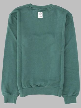 Fay Cotton Sweatshirt - Green
