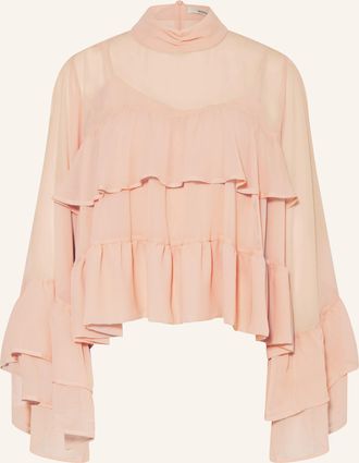 Gestuz Blusenshirt Gzchiffany Mit Volants rosa