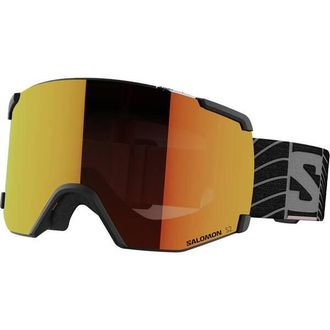 Salomon Herren Brille GOGGLES S/VIEW BLACK RES W/Uni MID RED