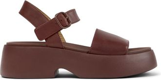 Camper Sandaletten mit Absatz - Sandalen Tasha - Gr. 35 (EU) - in Rot - f&uuml;r Damen