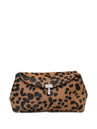 Toteme Mini T Lock Naplak Clutch