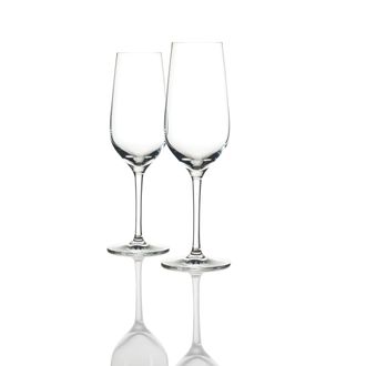Schott Zwiesel GRACE - 2er Set Champagnerfl&ouml;ten - 310ml - Deutsche Qualit&auml;t & Sp&uuml;lmaschinenfest