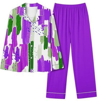 Generic Pyjama Femme Pas Cher D&eacute;Stockage Peignoir Velours Homme Rob De Nuit Femme Chemisier Bleu Nuit Robe De Chambre Grande Taille Chemise De Nuit Pas Cher G