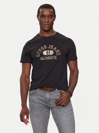 Guess T-Shirt M4BI74 K8HM0 Schwarz Slim Fit