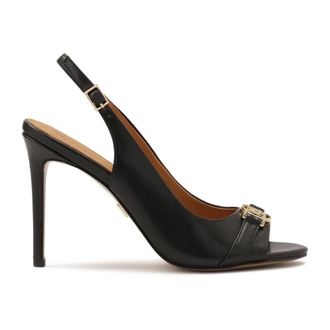 Kazar Schwarze Monogramm-Sandalen - - Shoes - Damen - Schwarzk - 37 EU