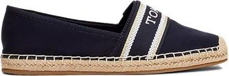 Tommy Hilfiger Espadrilles Femme Chaussures en Toile, Bleu (Space Blue), 37