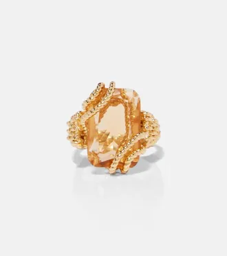 Zimmermann Ring Bloom mit Kristall