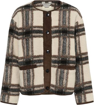 Part Two Femme, Vestes, Multicolore, Taille: 38 FR Vestes en fausse fourrure et peau lain&eacute;e