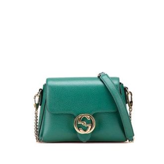 Gucci Pre-owned Umh&auml;ngetasche - - Pre-owned - Damen - Gr&uuml;n - ONE SIZE